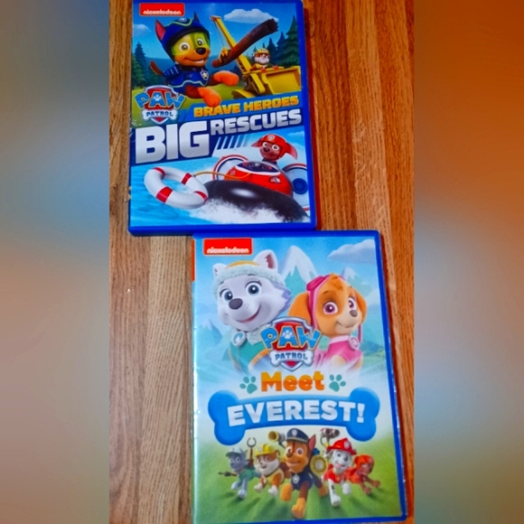Nickelodeon | Media | 2 Paw Patrol Dvds Meet Everest Big Heroes Big ...